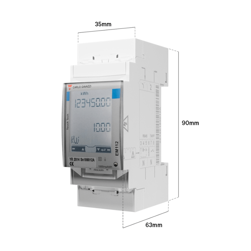 Compteur d'énergie MID monophasé (. | Wallbox® France Compteur d'énergie MID monophasé (. | Wallbox® France